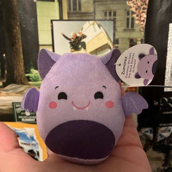 Squishmallows | Other | Nwt Zumirez Purple Bat Small Collectible ...